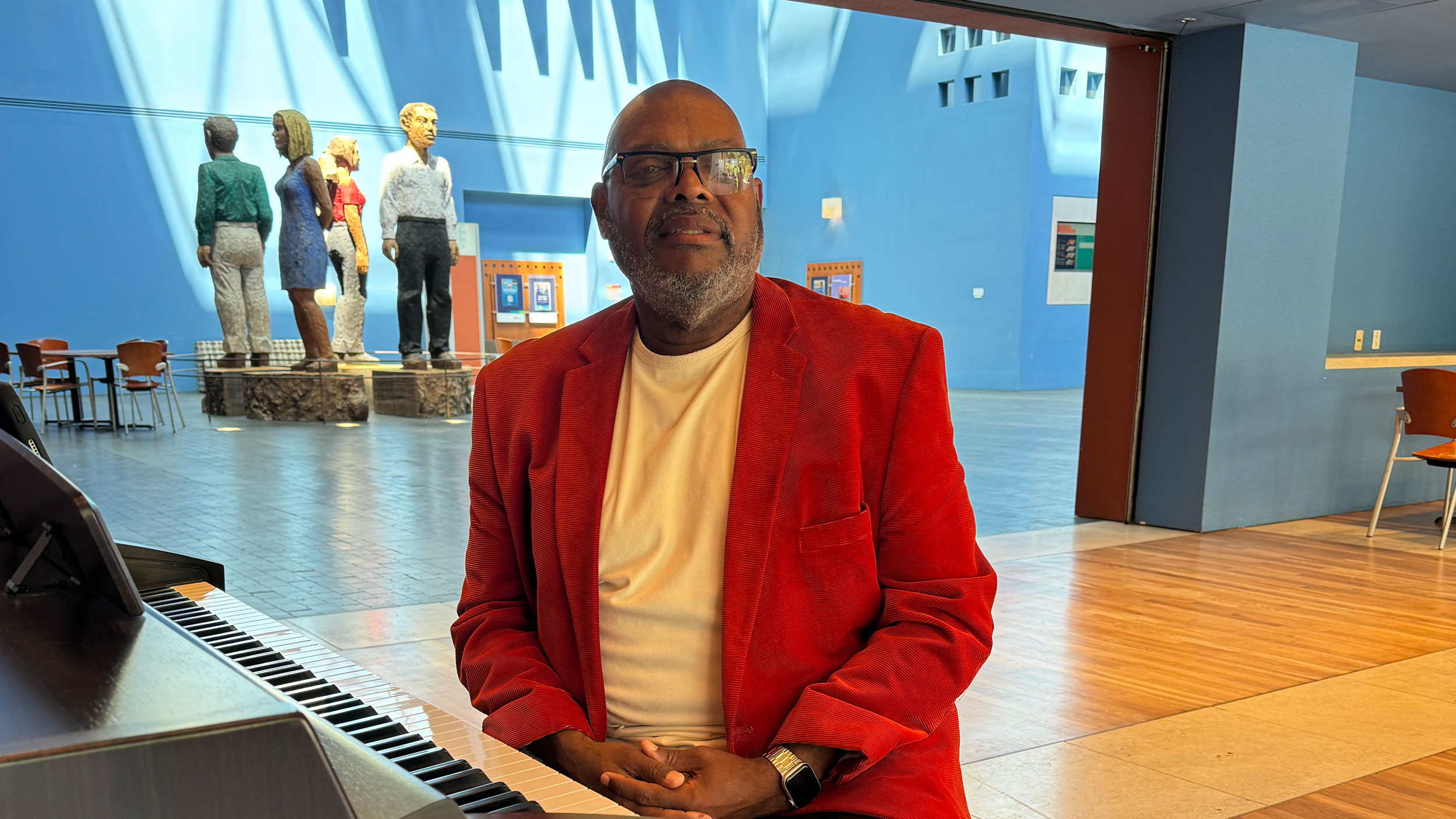 Joe Bumpus: Driver by Vocation, Pianist by Vacation | Campus Life Services