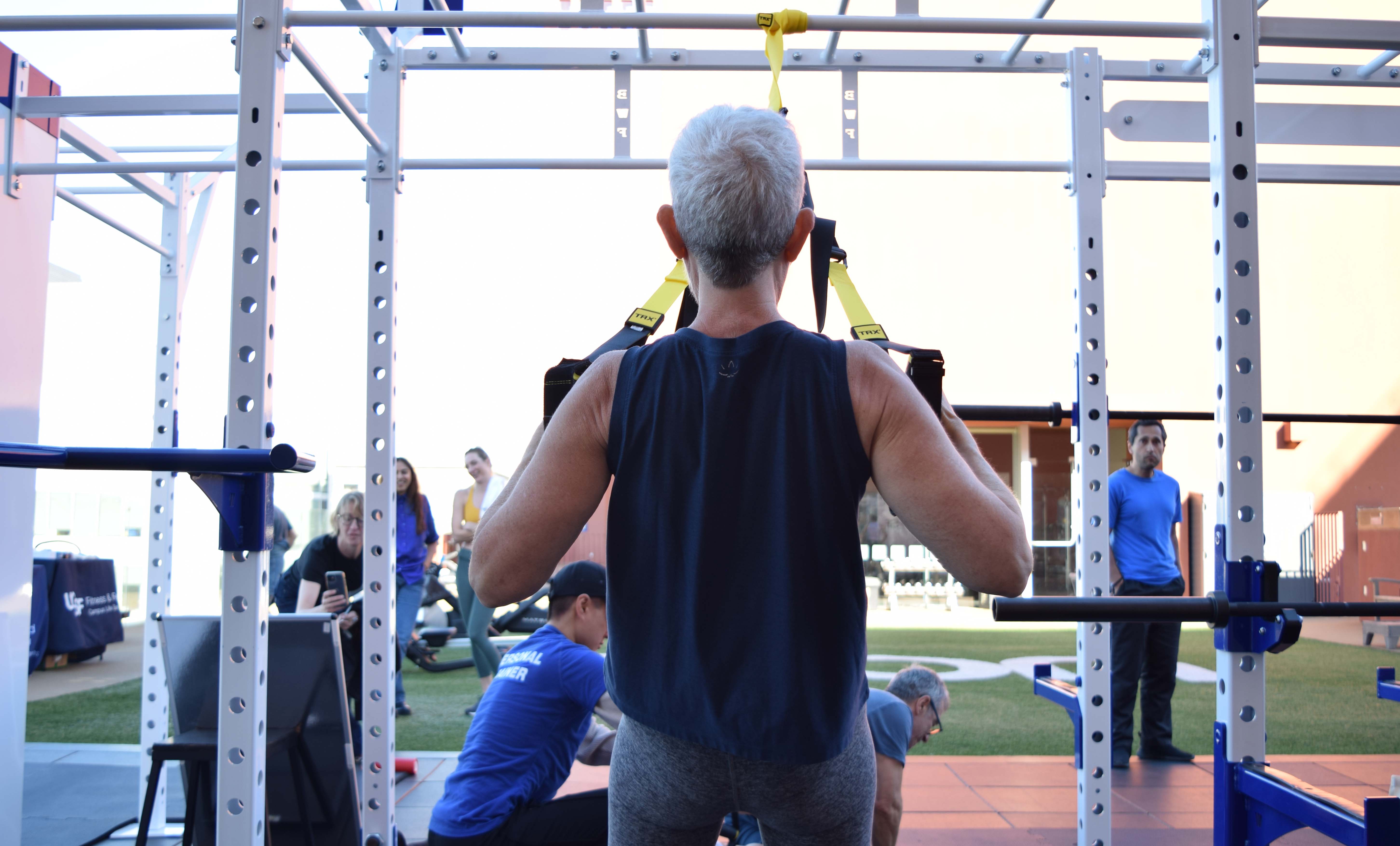 UCSF Mission Bay Celebrates the Installation of New Rooftop Gym ...